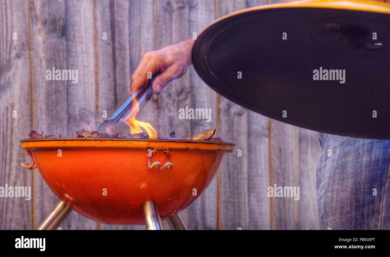 Flames barbecue hi-res stock photography and images - Alamy