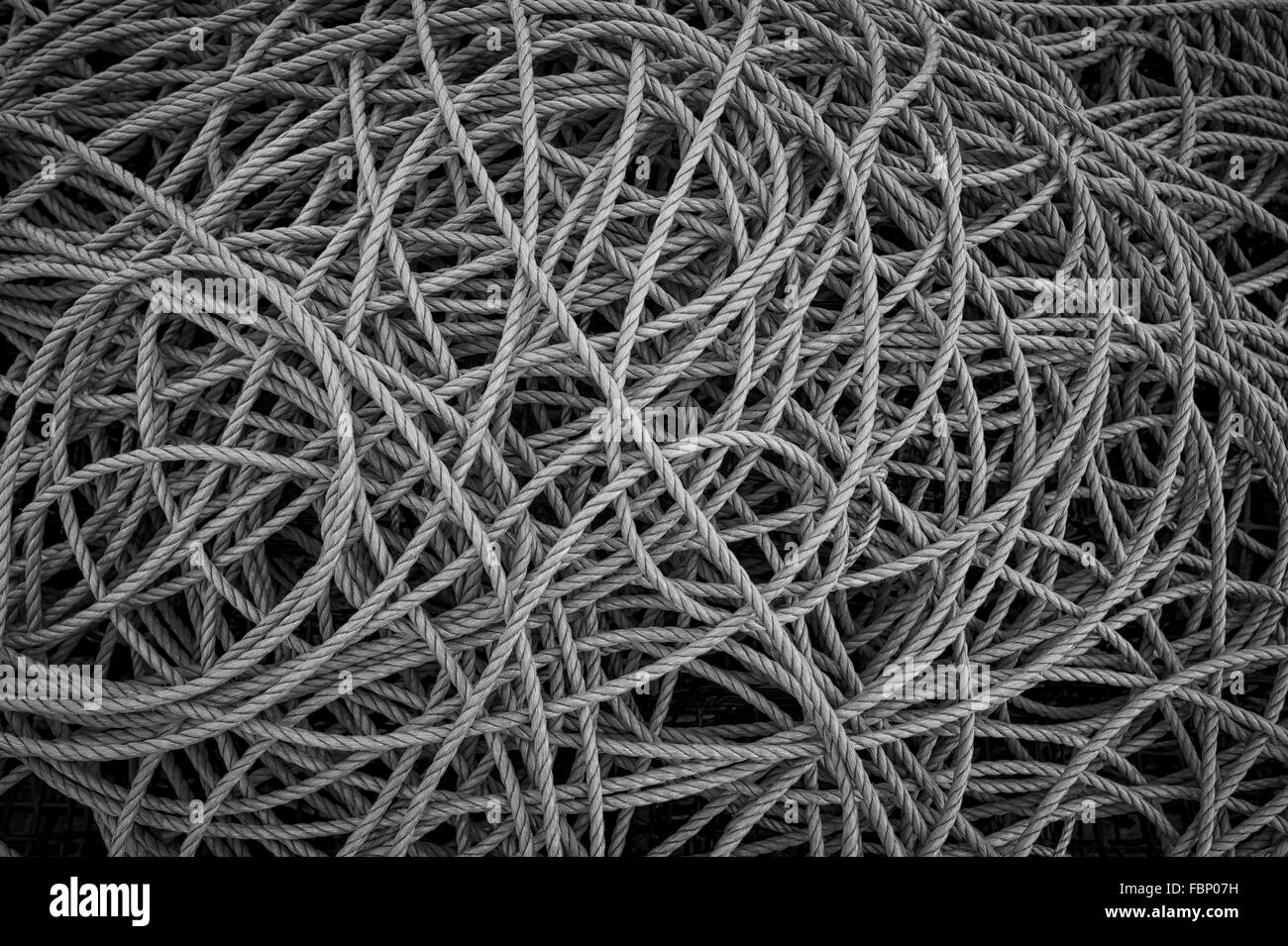 Intertwined rope hi-res stock photography and images - Alamy