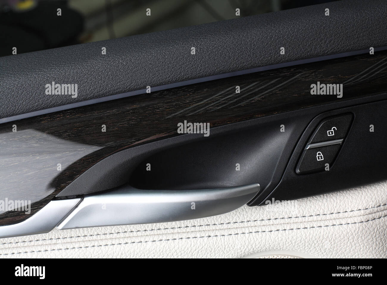 Wooden interior of car hi-res stock photography and images - Alamy