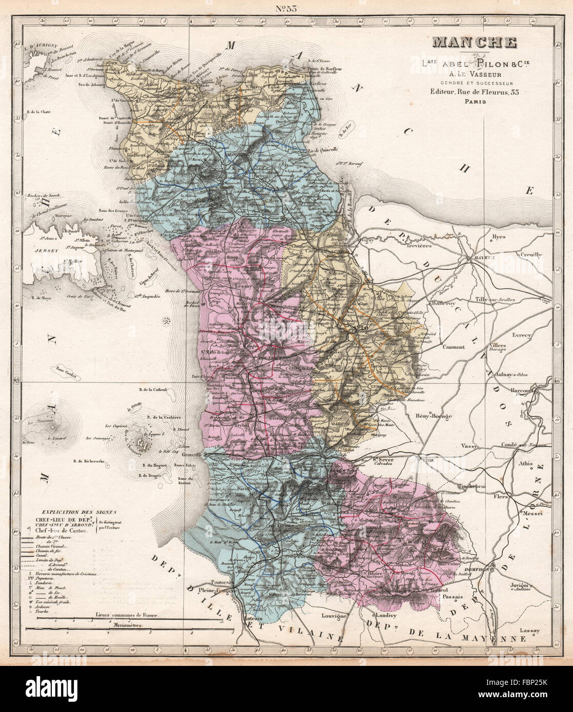 Map legend symbols hi-res stock photography and images - Alamy