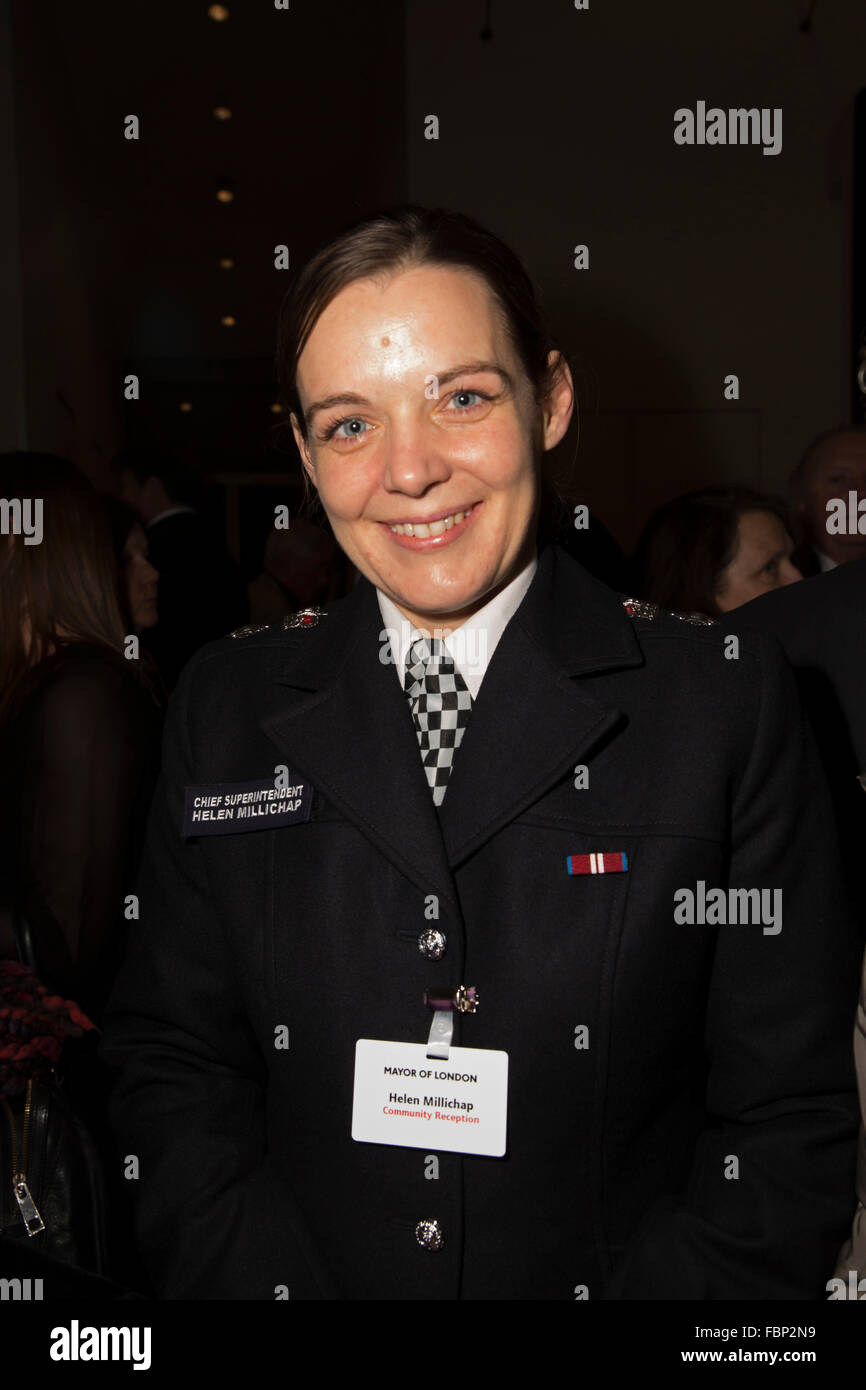 London,UK,18th January 2016,Chief Superintendent Helen Millichap ...
