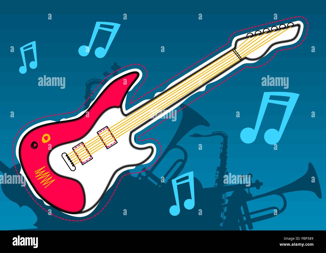 Sting instrument Stock Vector Images - Alamy