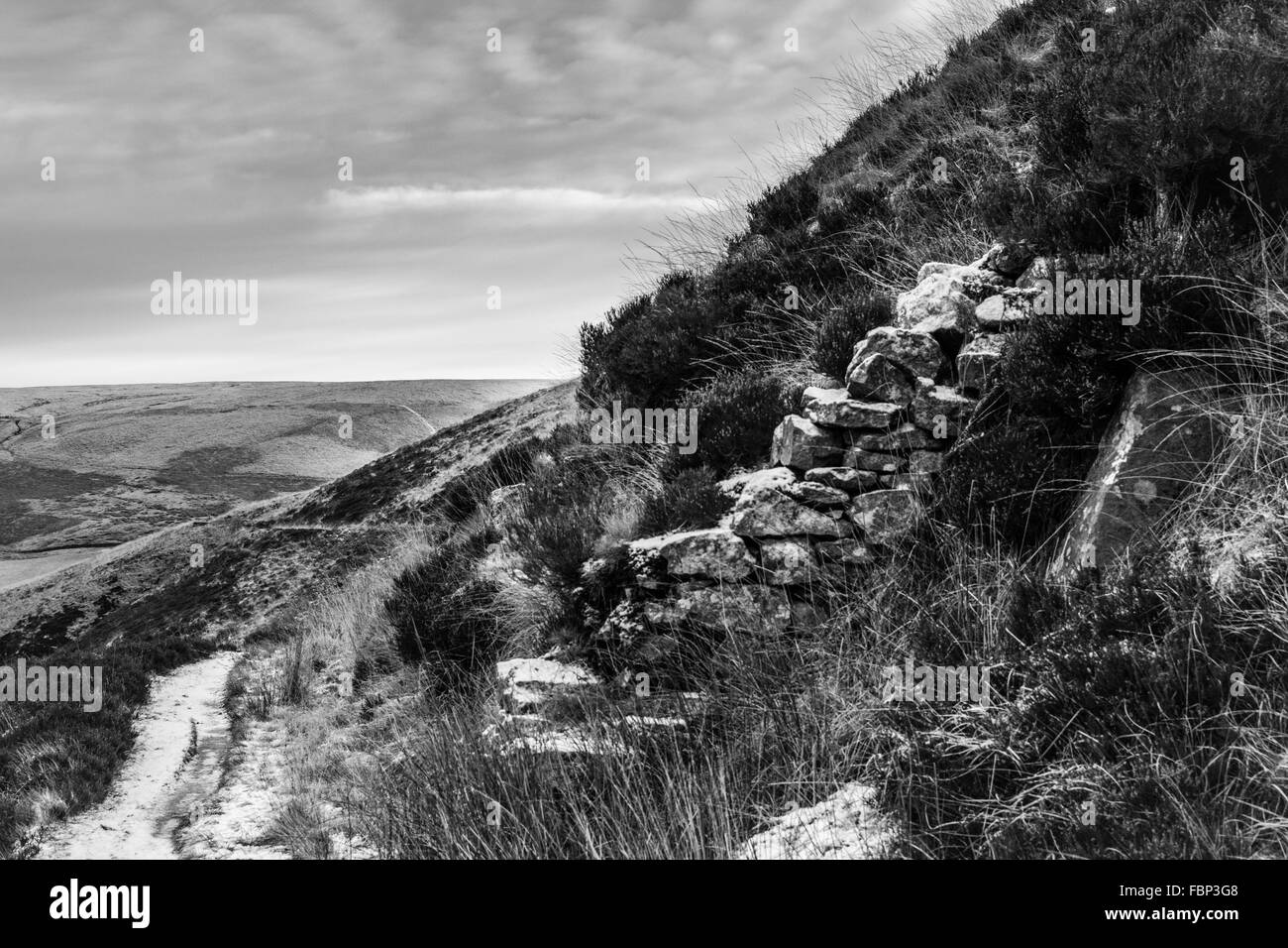 Frosty Stone Wall Stock Photo - Alamy