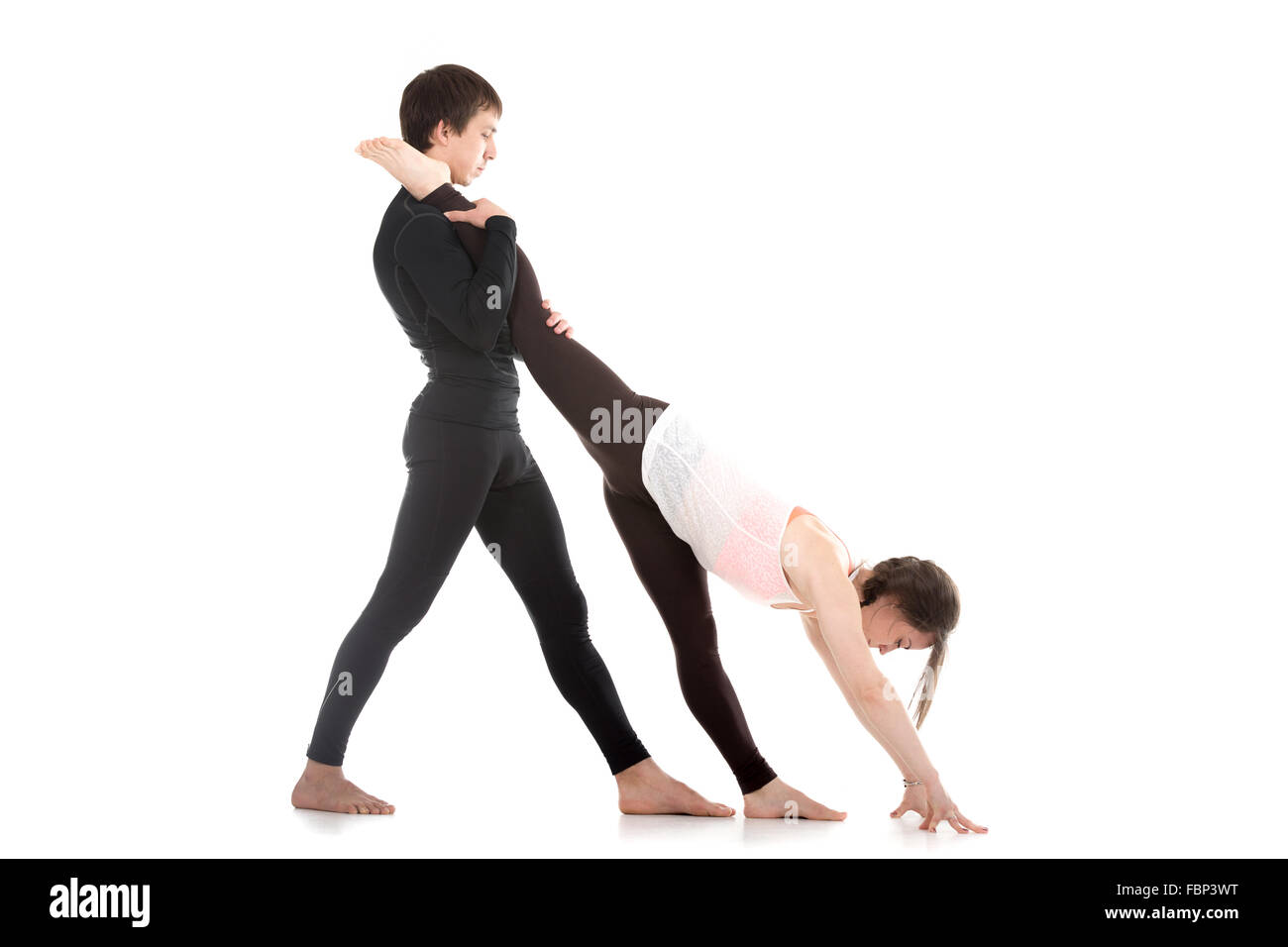 Partner exercise hi-res stock photography and images - Alamy