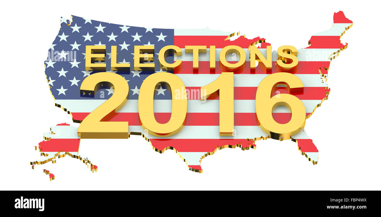 2016 election map hi-res stock photography and images - Alamy