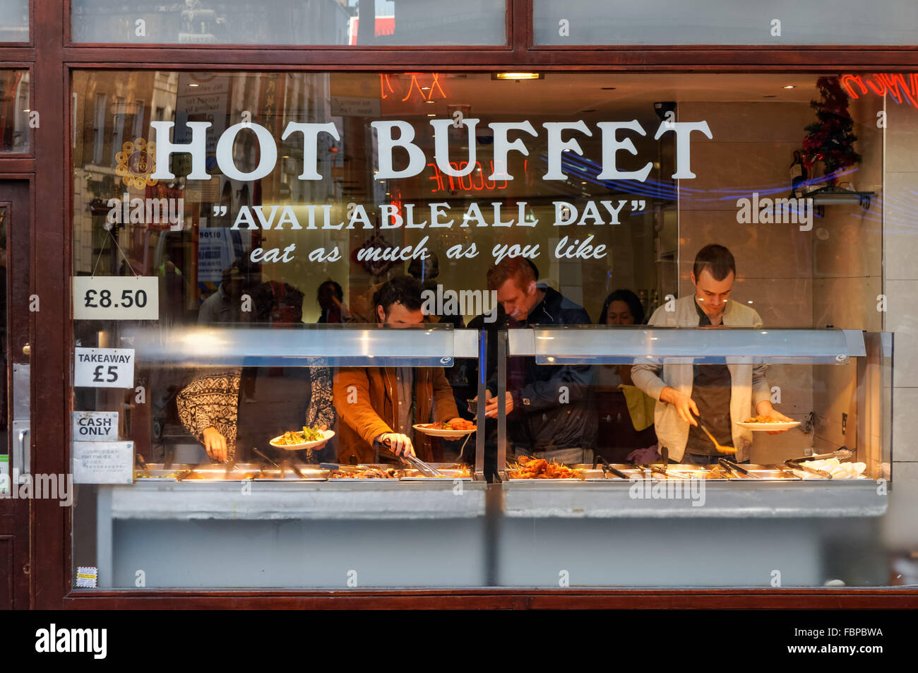 Chinese buffet london hi-res stock photography and images - Alamy