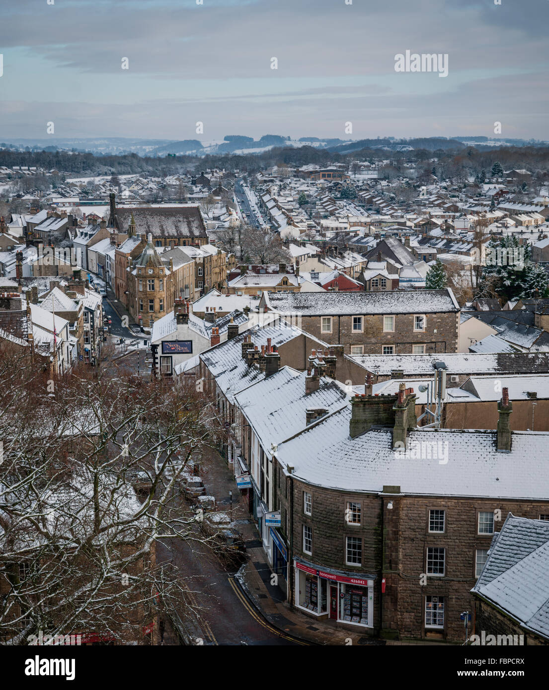 View From Clitheroe Castle High Resolution Stock Photography and Images ...