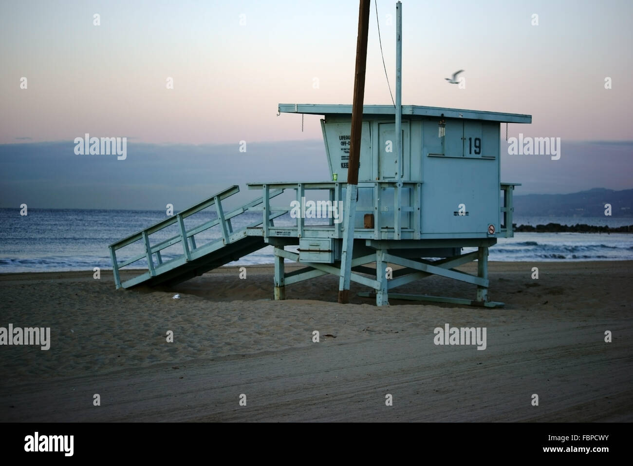 Guard house by the sea Stock Photo - Alamy
