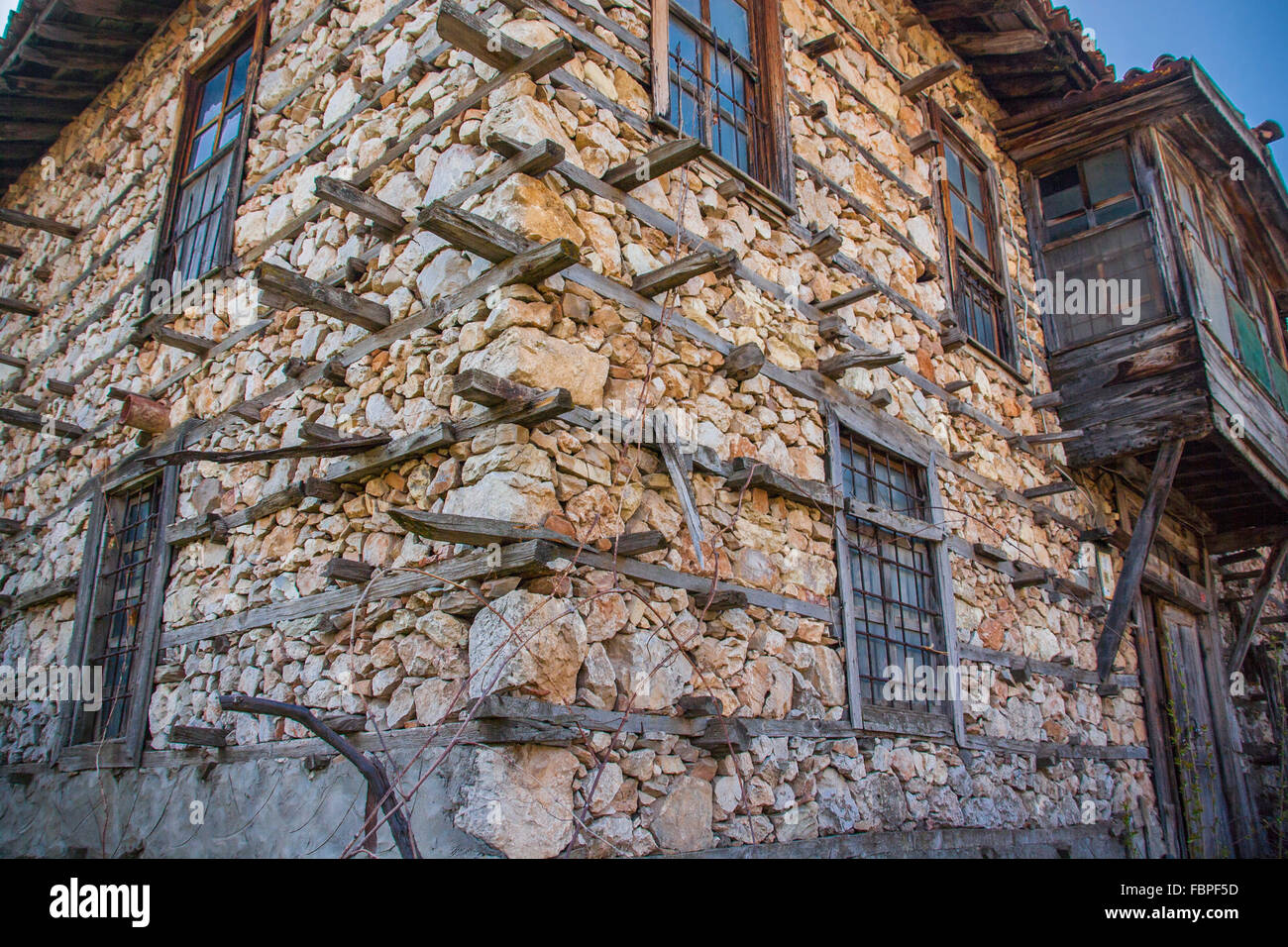 Traditional house in Ormana Village Akseki Antalya Turkey Stock Photo ...