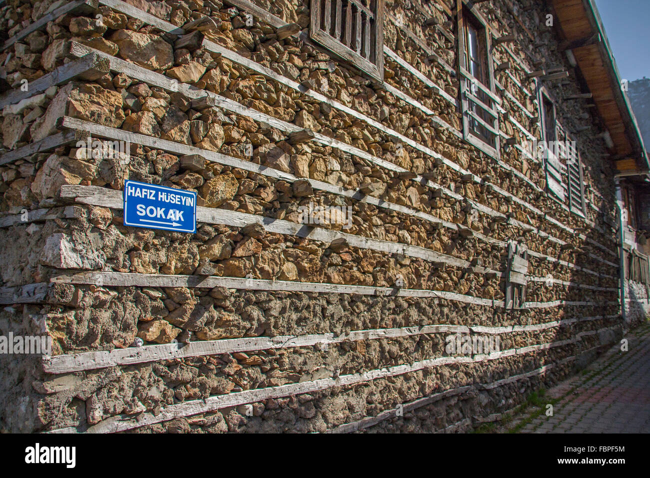 Traditional house in Ormana Village Akseki Antalya Turkey Stock Photo ...