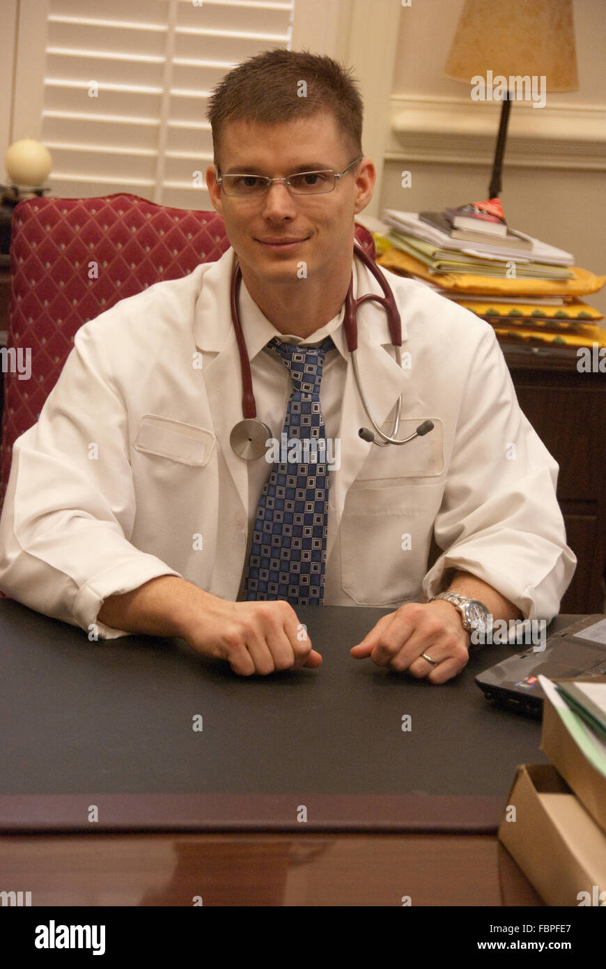 Doctor in various poses Stock Photo - Alamy