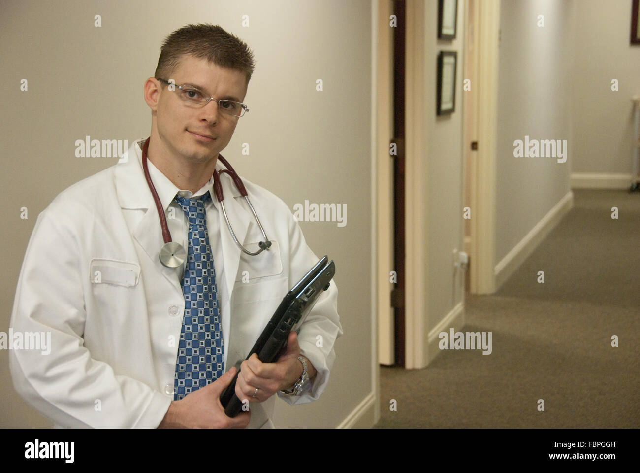 Doctor in various poses Stock Photo - Alamy