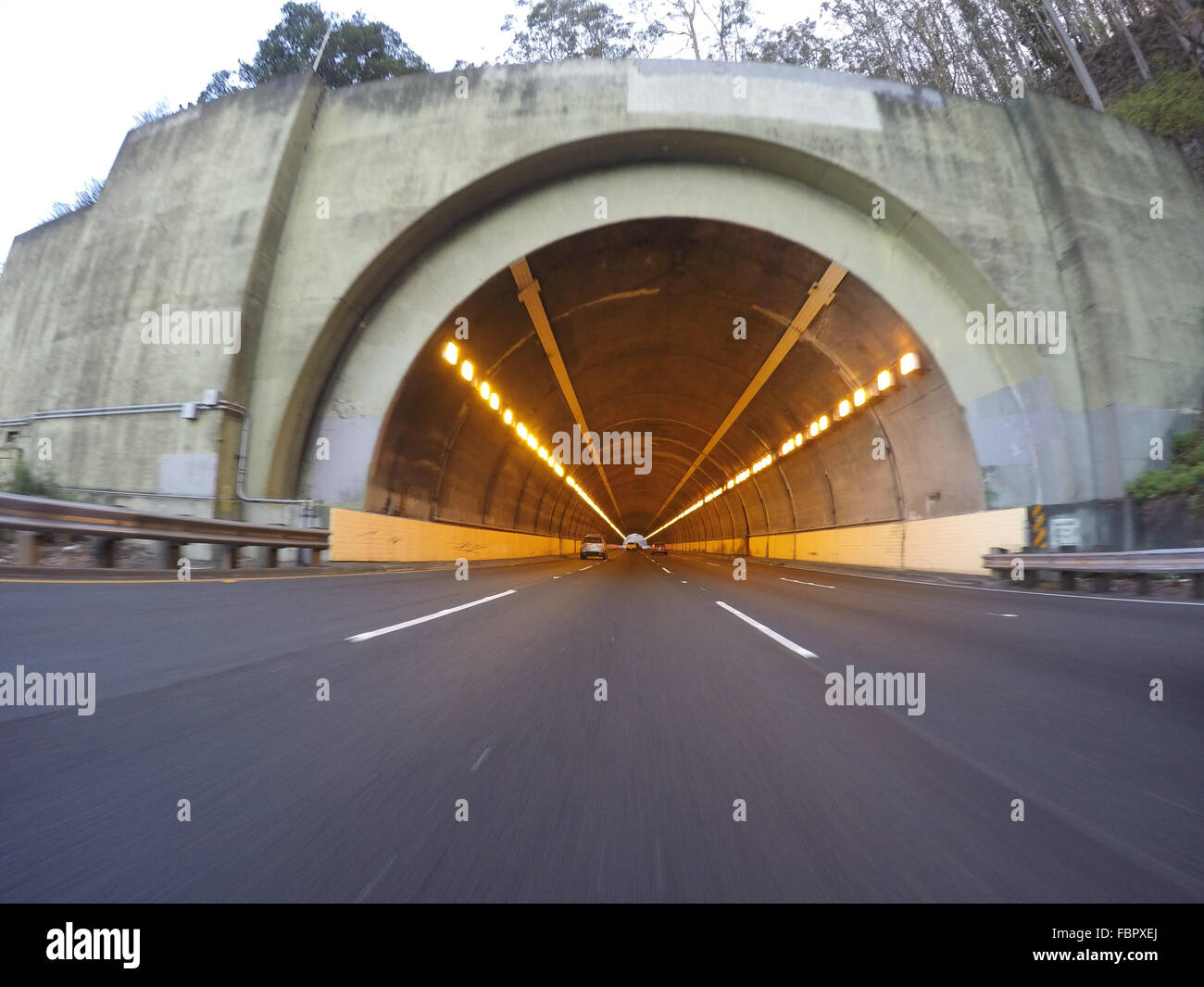 Road and Tunnel Stock Photo - Alamy