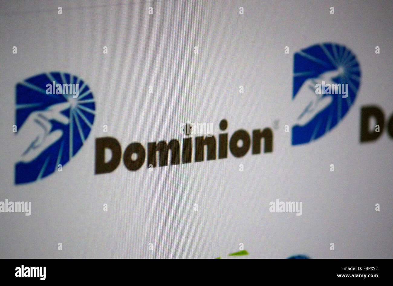 Dominion logo hi-res stock photography and images - Alamy