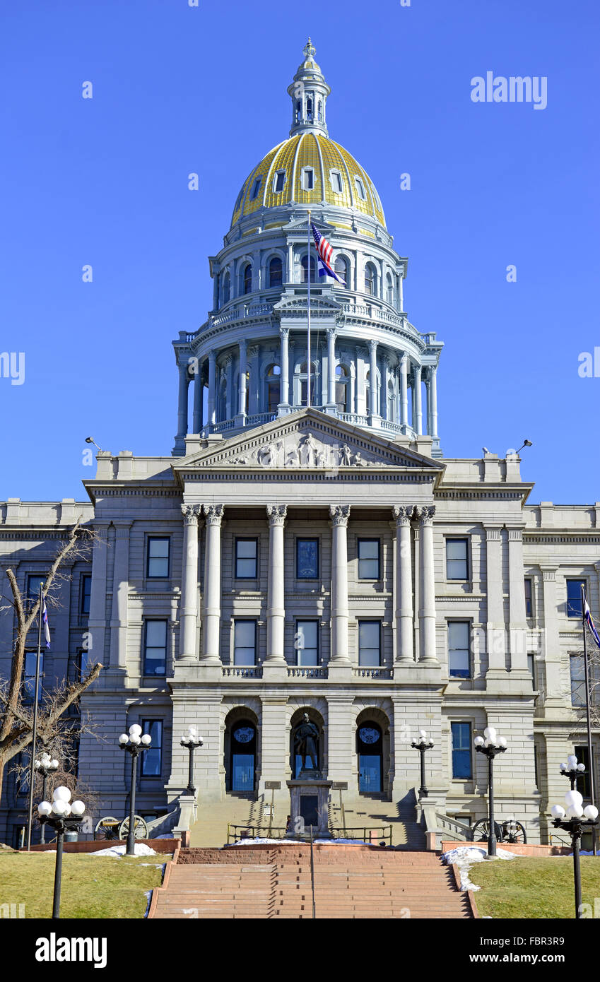 Colorado State Capitol Building, home of the General Assembly, Denver ...