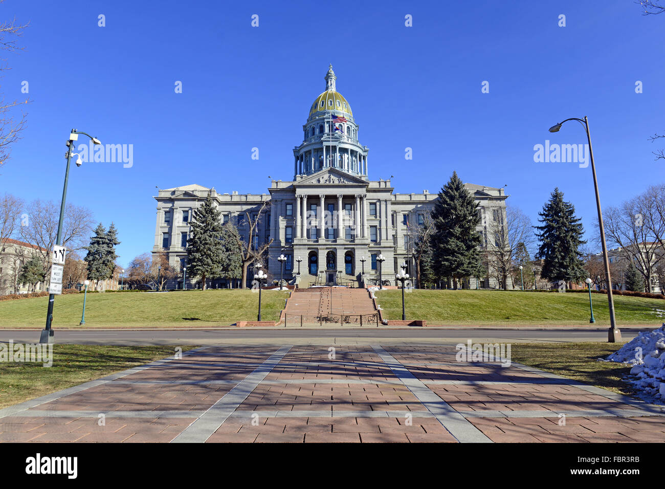 Colorado State Capitol Building, home of the General Assembly, Denver ...