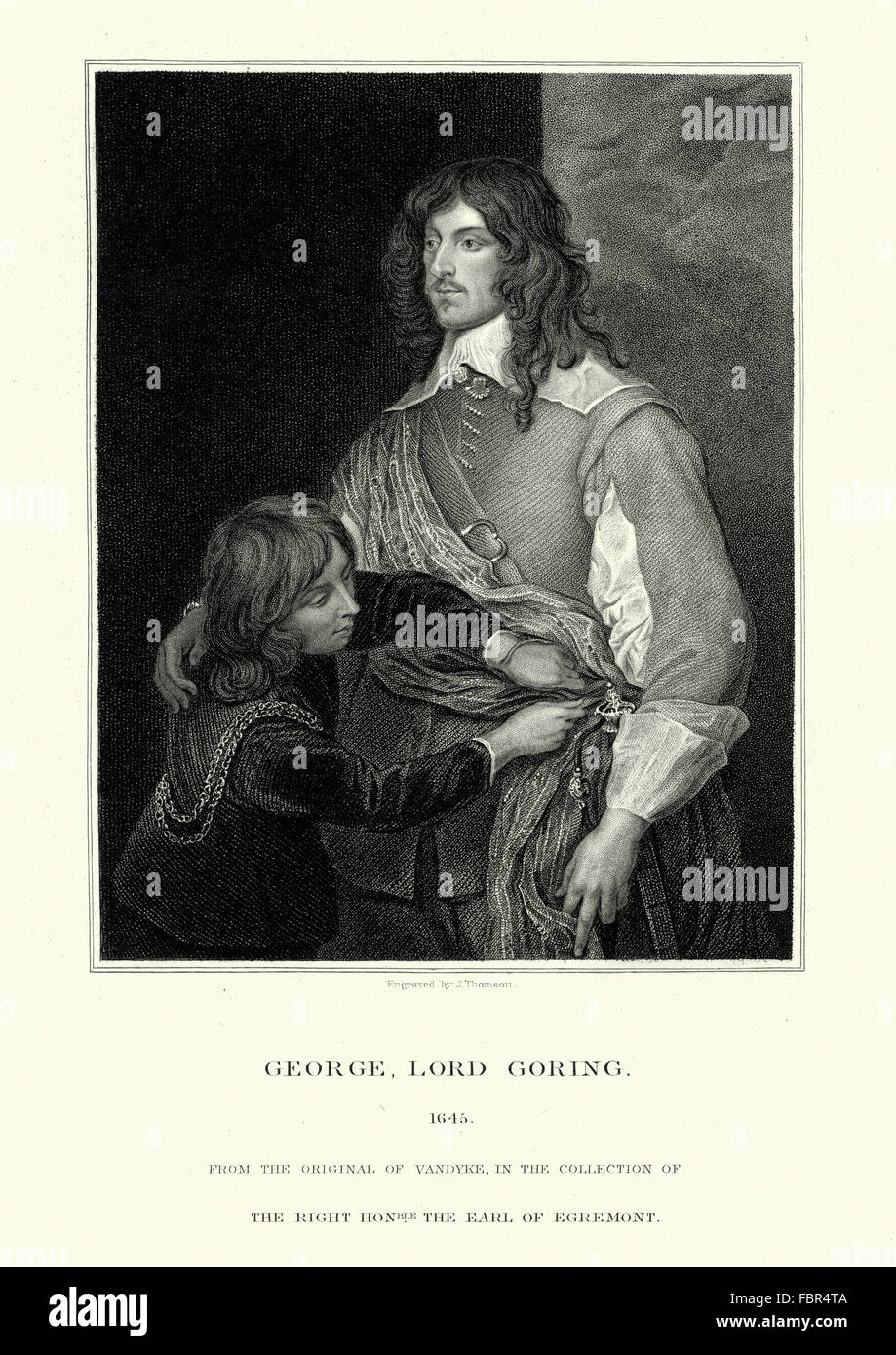 George Goring, Lord Goring 1608 to 1657 an English Royalist soldier. He ...