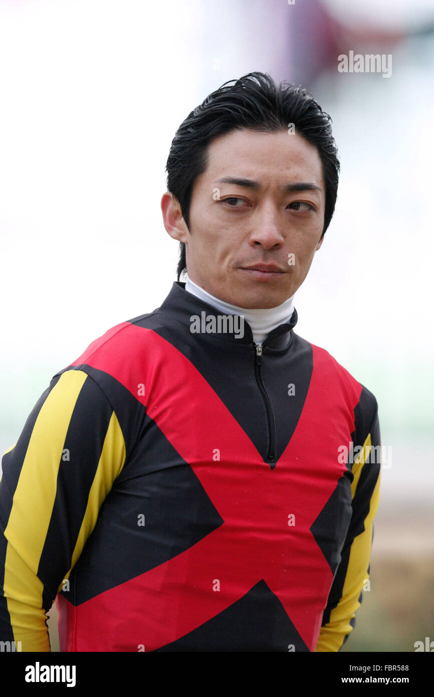 Kyoto, Japan. 17th Jan, 2016. Yuga Kawada Horse Racing : Jockey Yuga ...