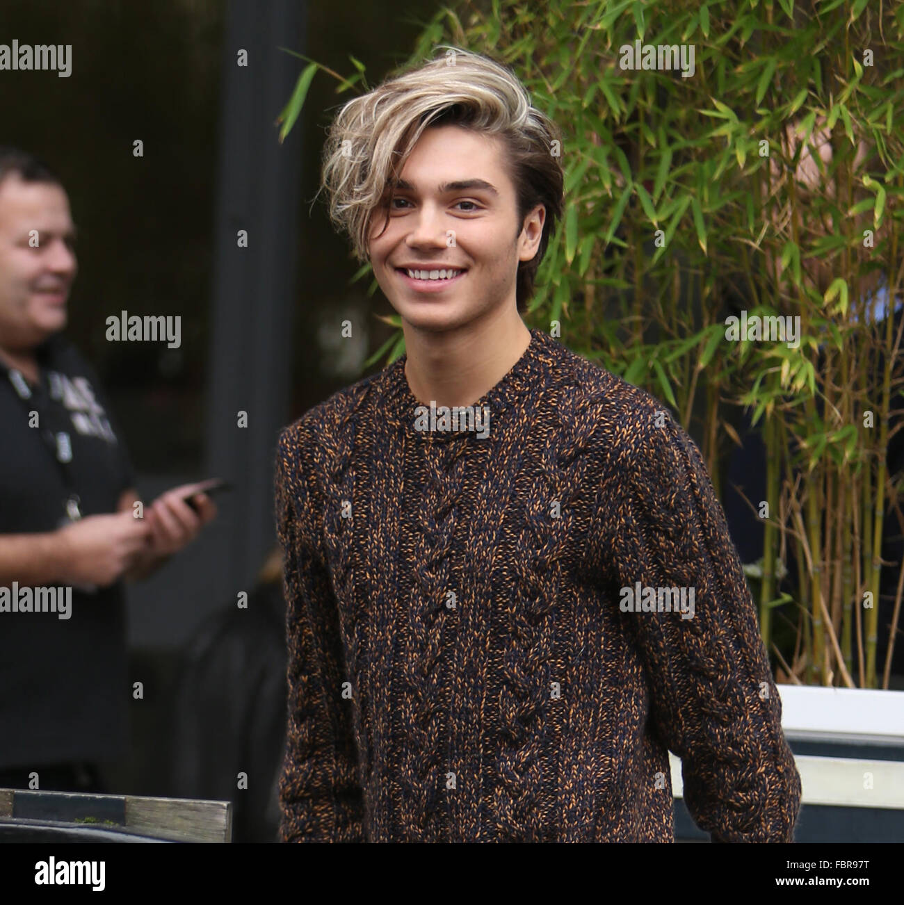 George Shelley outside ITV Studios Featuring: George Shelley Where ...