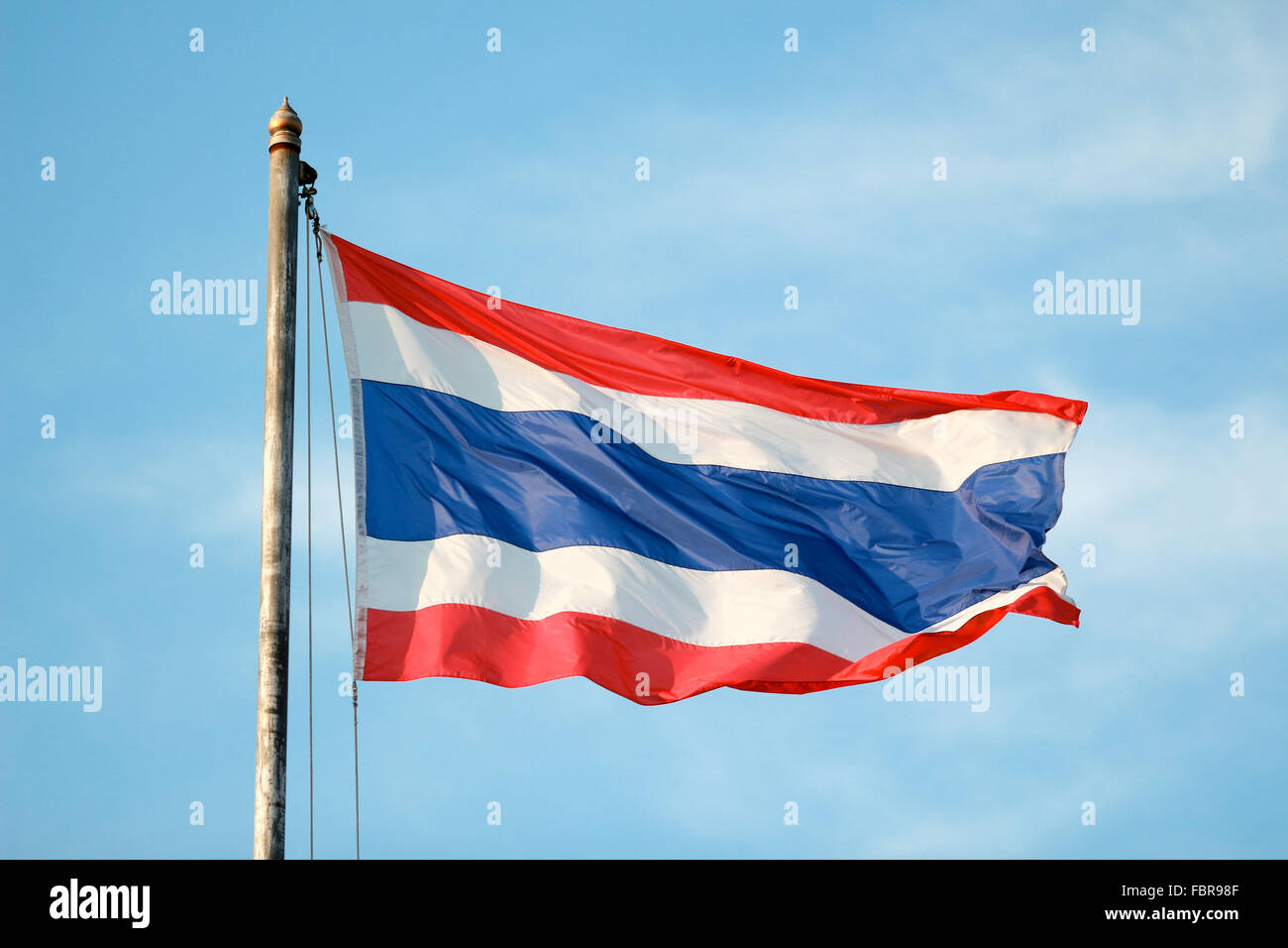 Thai flagpole hi-res stock photography and images - Alamy