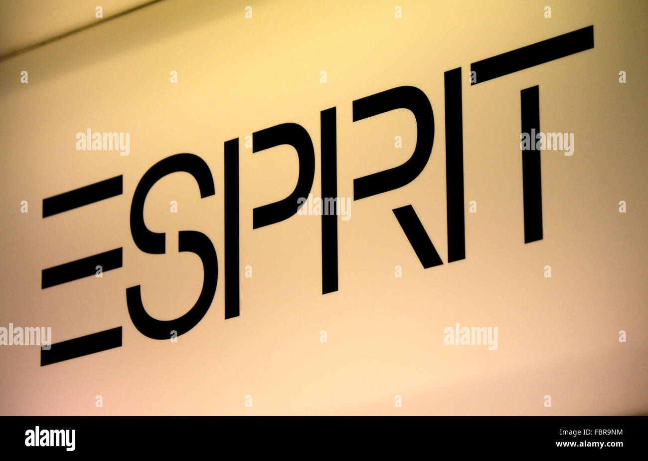 Esprit logo hi-res stock photography and images - Alamy