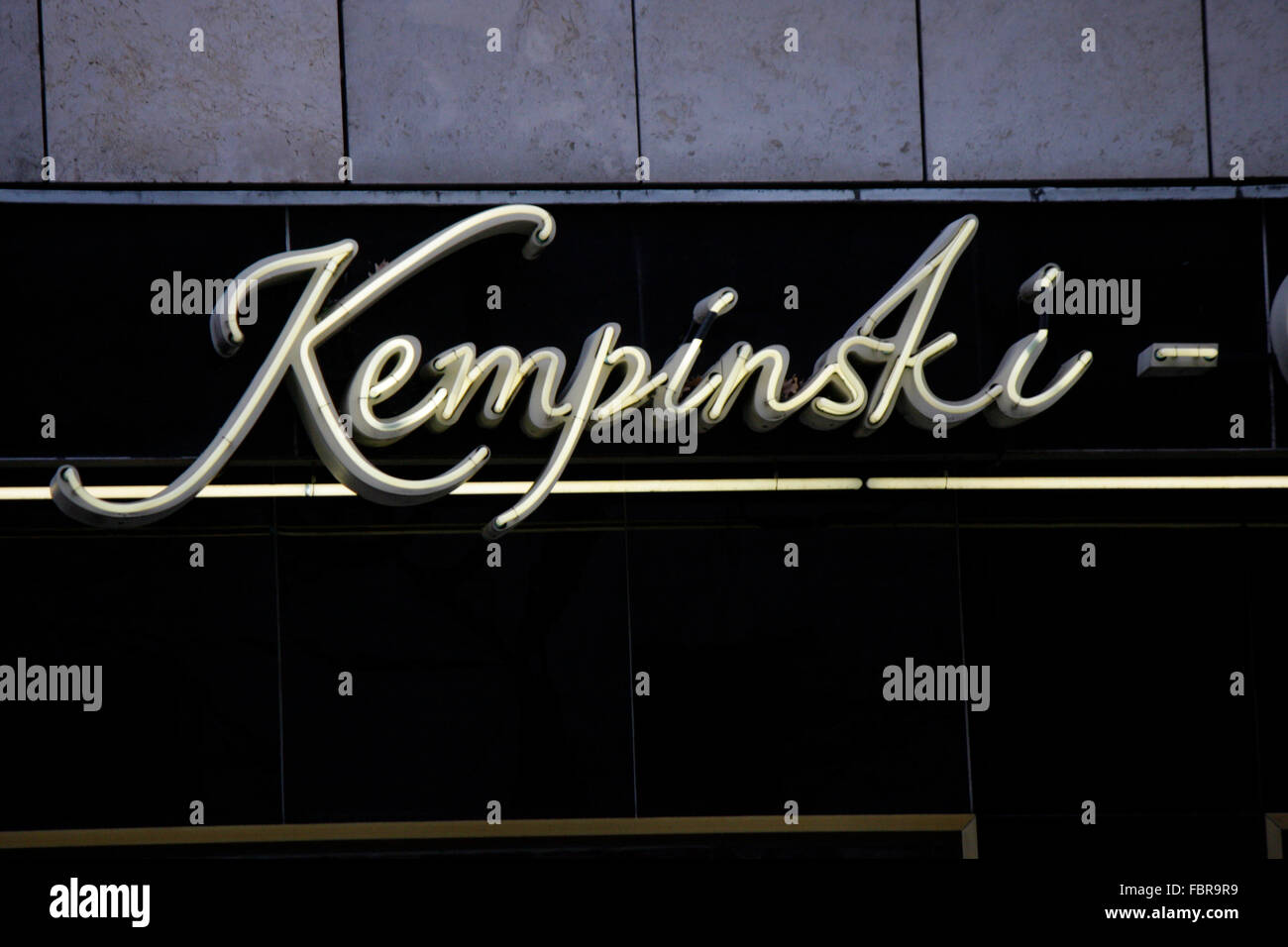 Kempinski logo hi-res stock photography and images - Alamy