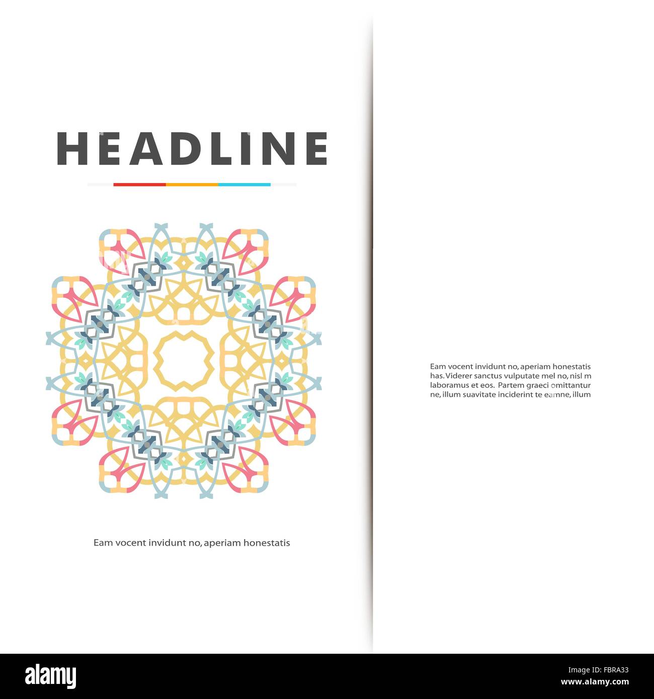 Printed patchwork design Stock Vector Images - Alamy