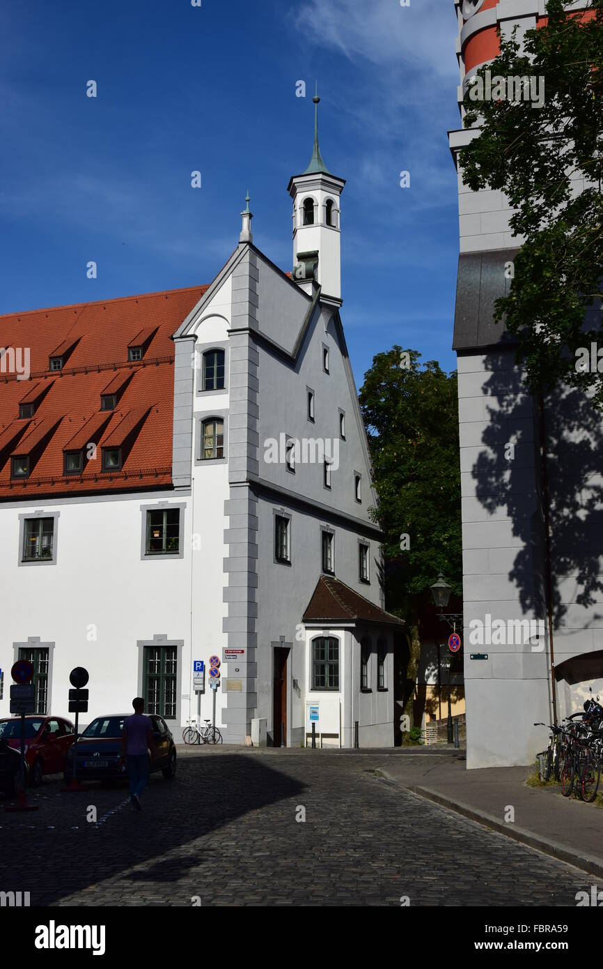 Historic building in Augsburg, Germany Stock Photo - Alamy