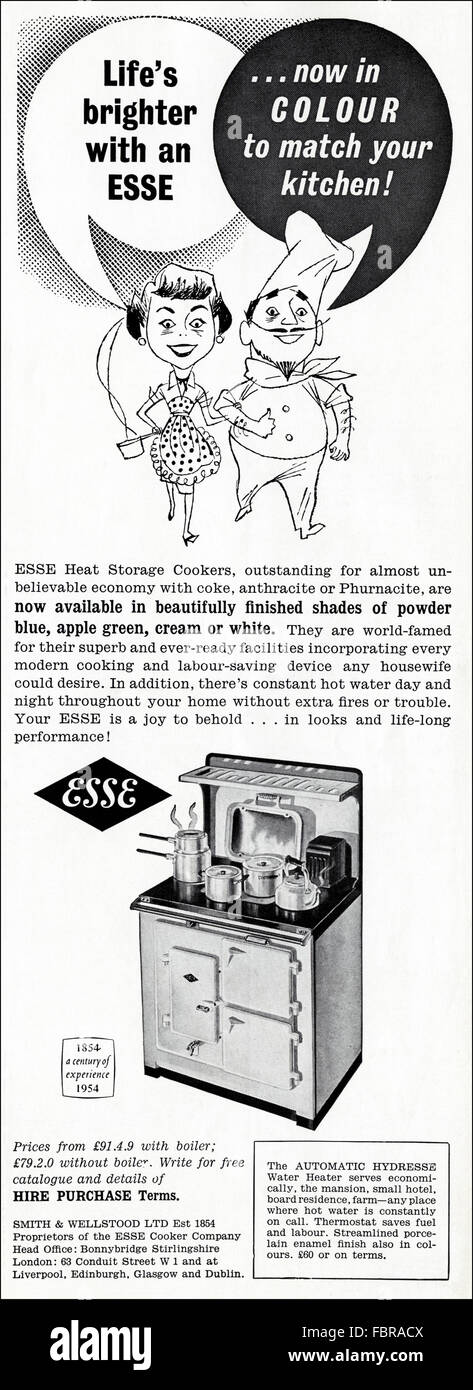 1950s appliance advertisement High Resolution Stock Photography and ...