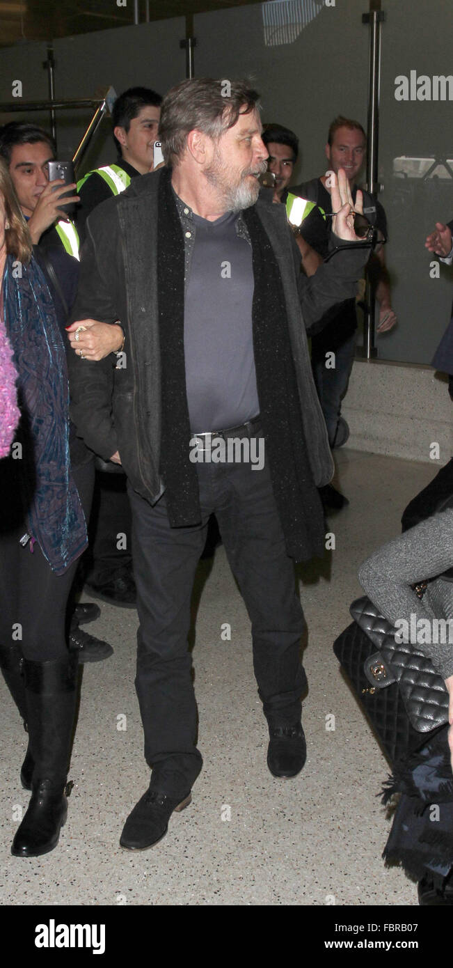 Mark hamill with wife marilou and daughter chelsea hi-res stock ...