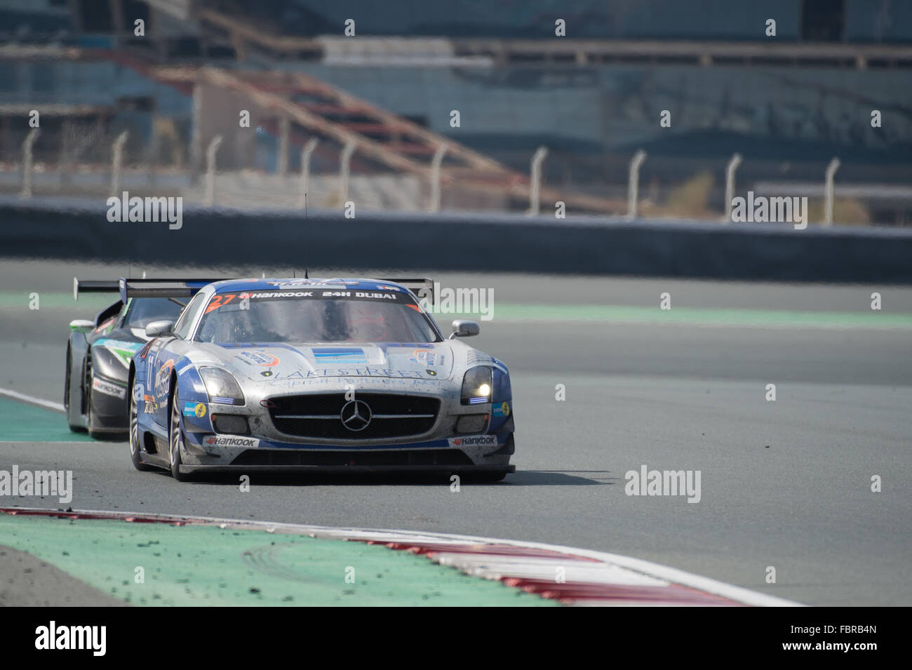 The Mercedes SLS AMG of SPS Automotive Performance during the final day ...