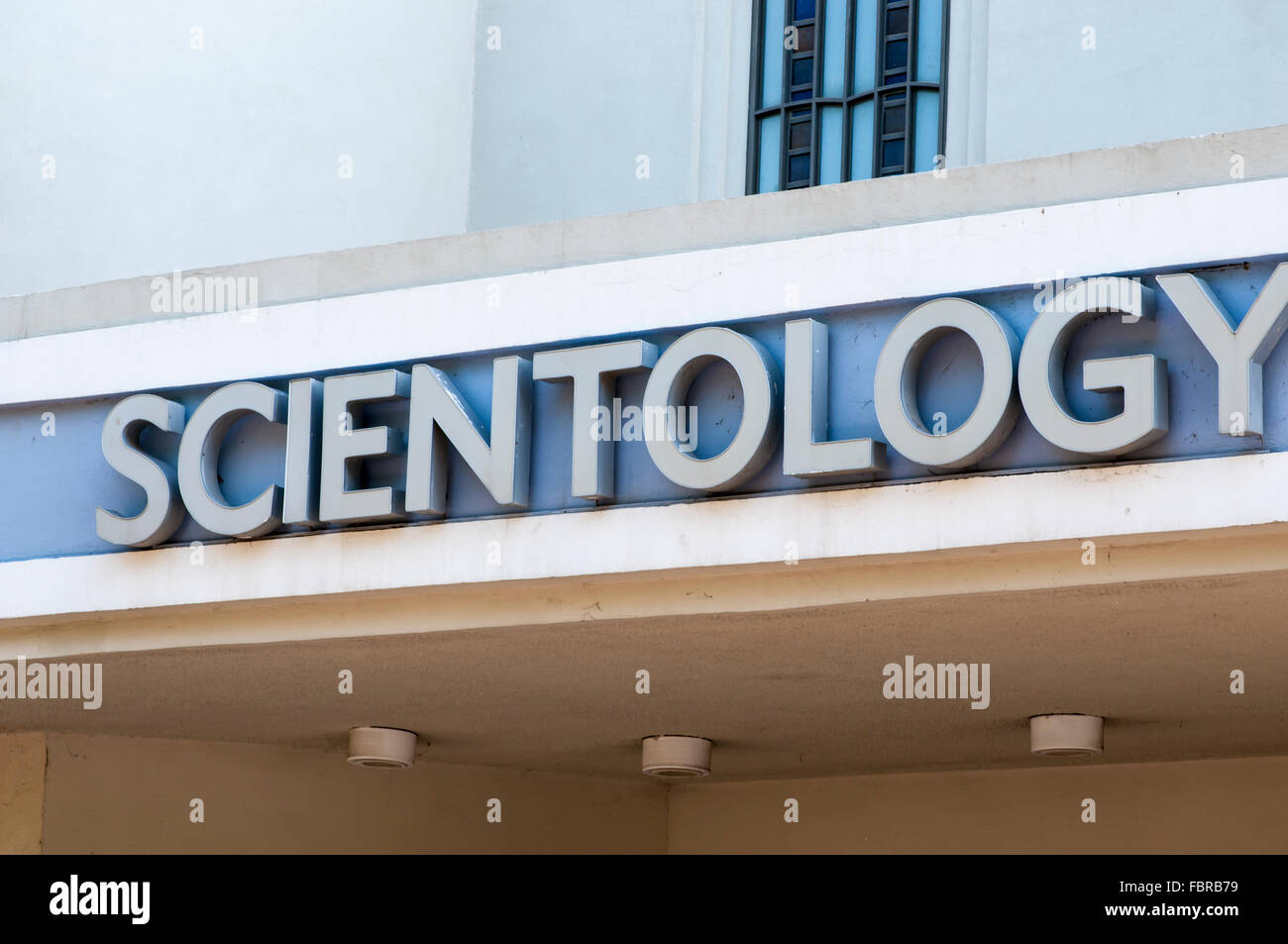 The church of Scientology in the Alhambra building, Jerusalem Boulevard ...