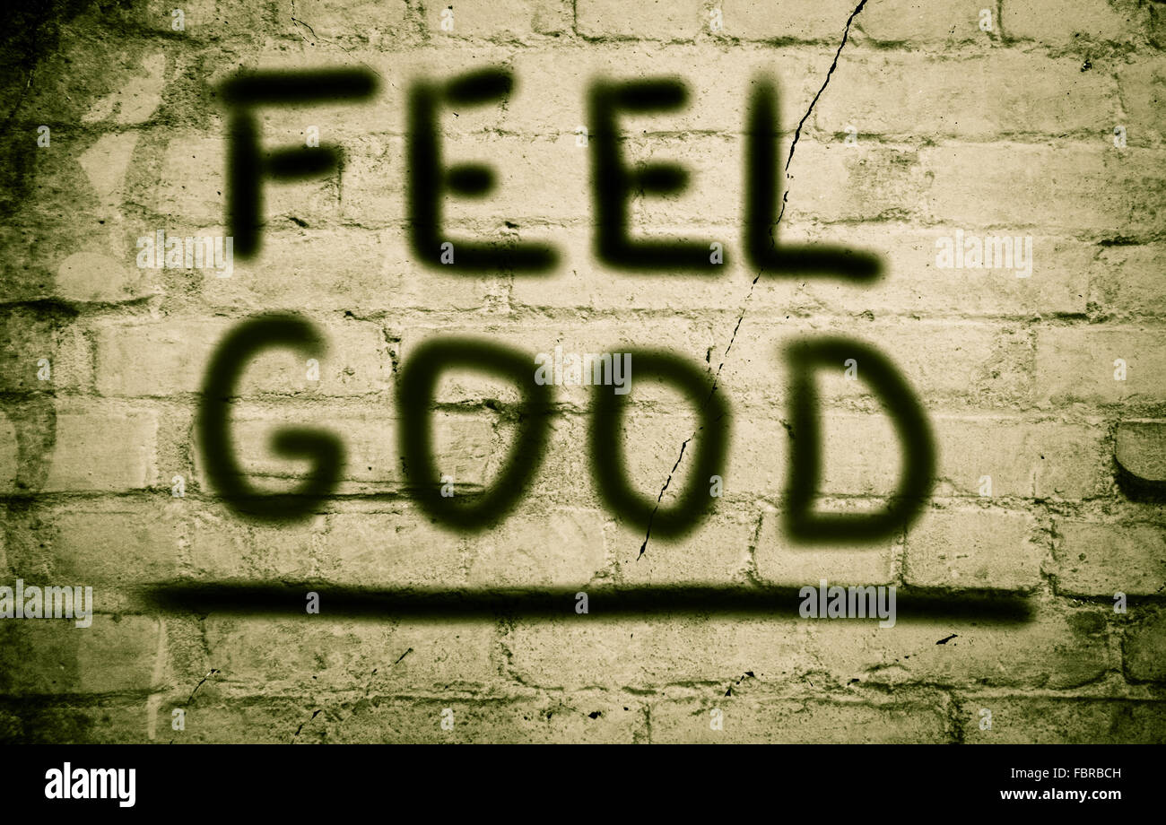 Feel Good Concept Stock Photo - Alamy