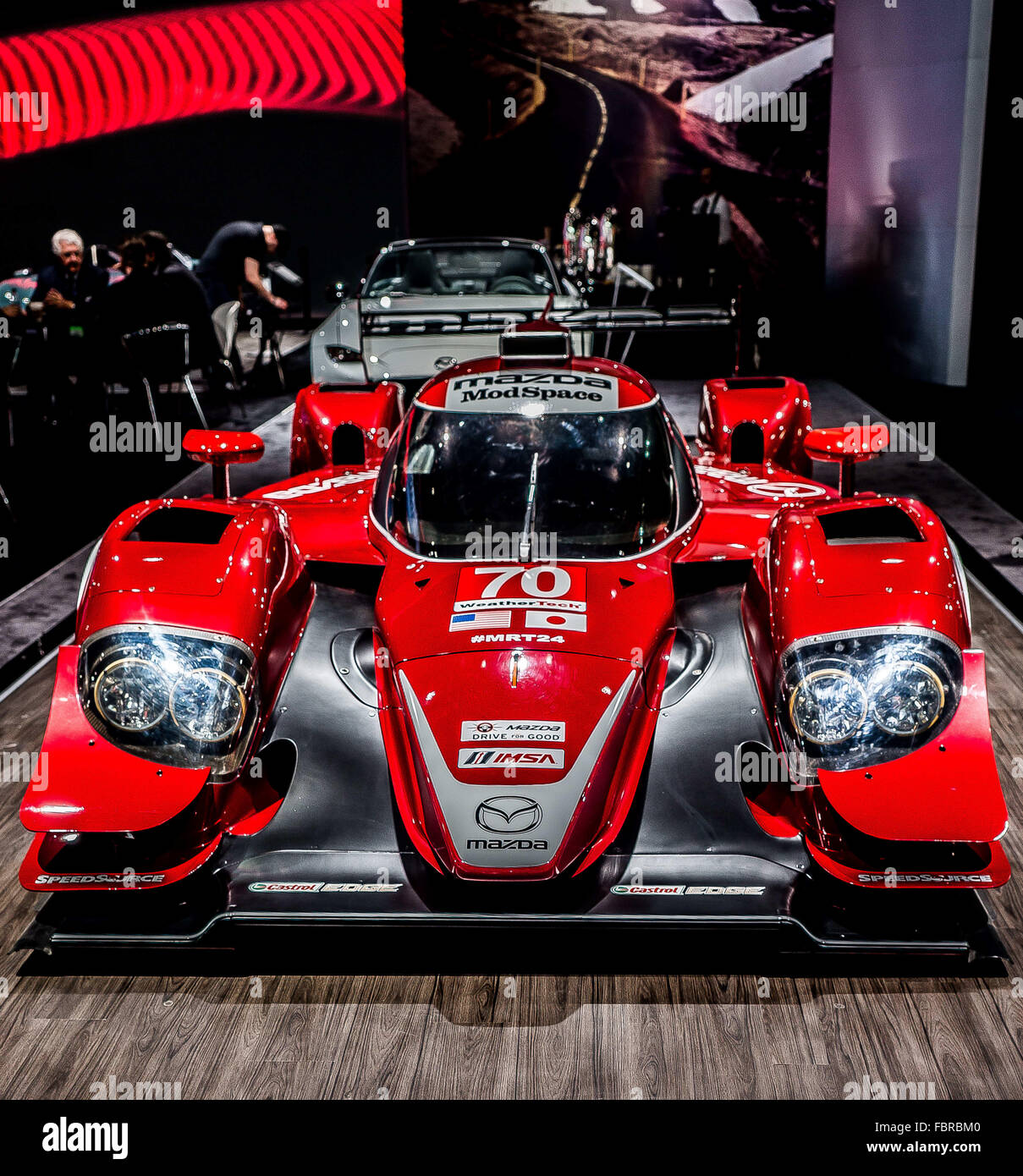 Mazda racing car hi-res stock photography and images - Alamy