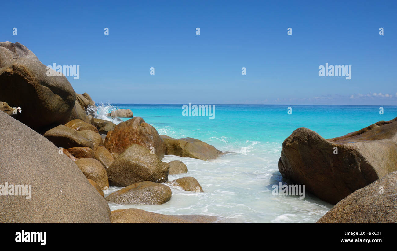 granite rocks at natural bay Stock Photo - Alamy