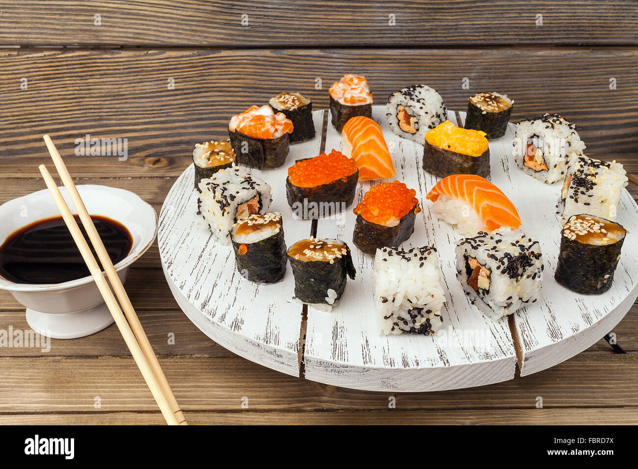 Food gourmet sushi set hi-res stock photography and images - Alamy