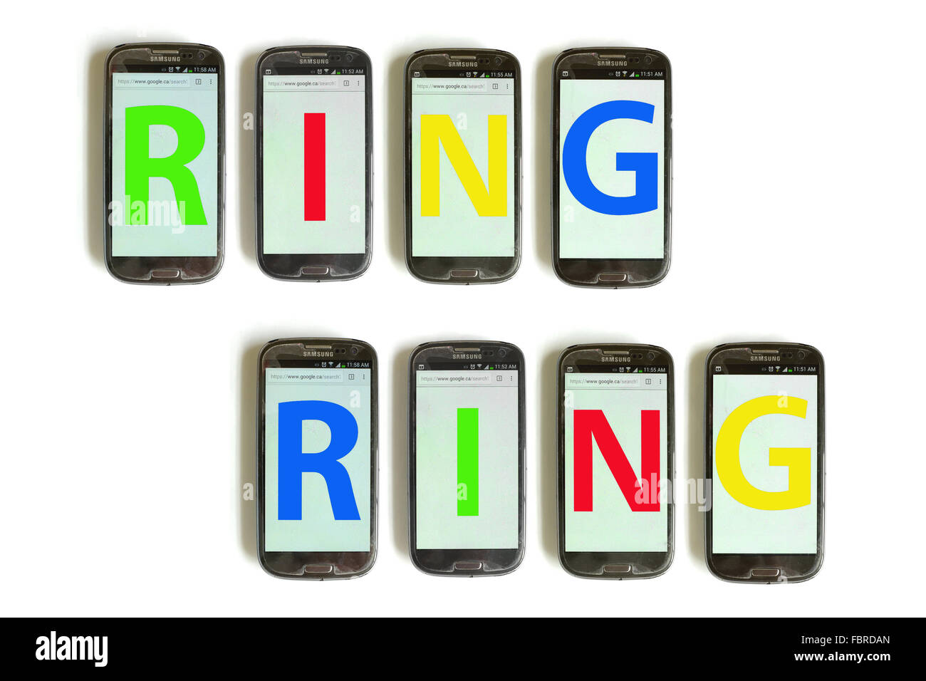 Ringing phone hi-res stock photography and images - Alamy