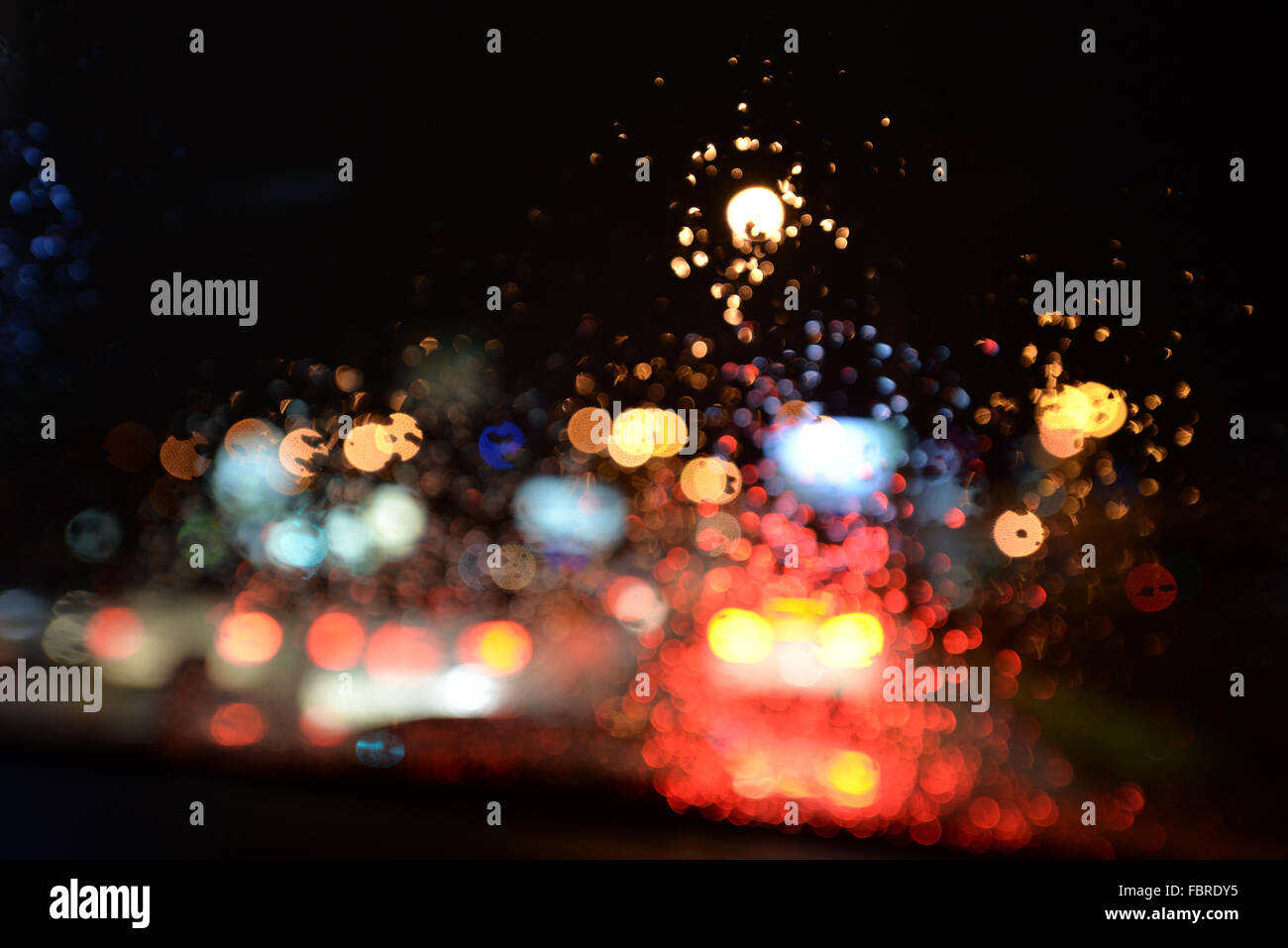 Dark rainy night hi-res stock photography and images - Alamy