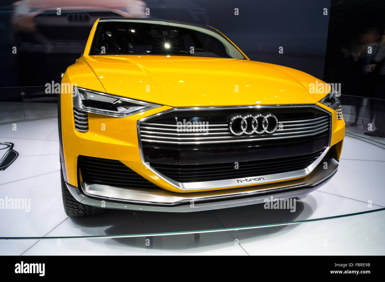 Audi h-tron Quattro Concept SUV at the North American International ...