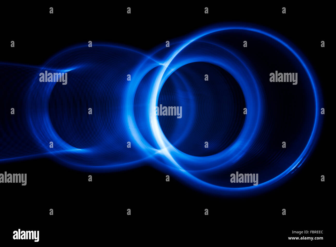 Sound waves in the dark Stock Photo - Alamy