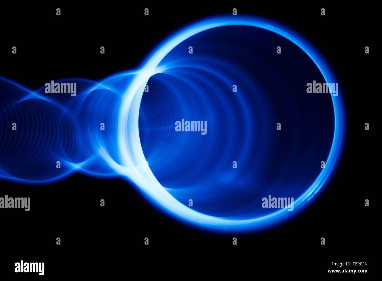 Sound waves in the dark Stock Photo - Alamy