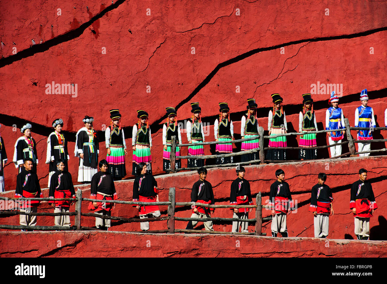 Jade Dragon Snow Mountain,Ethnicity show designed by Mr Li Jing Yenxung ...