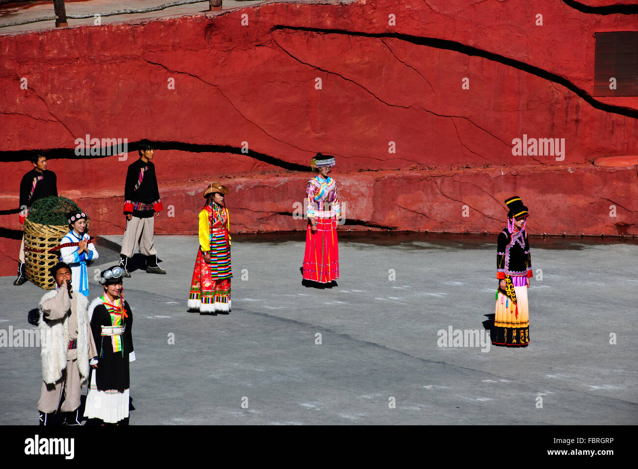 Jade Dragon Snow Mountain,Ethnicity show designed by Mr Li Jing Yenxung ...