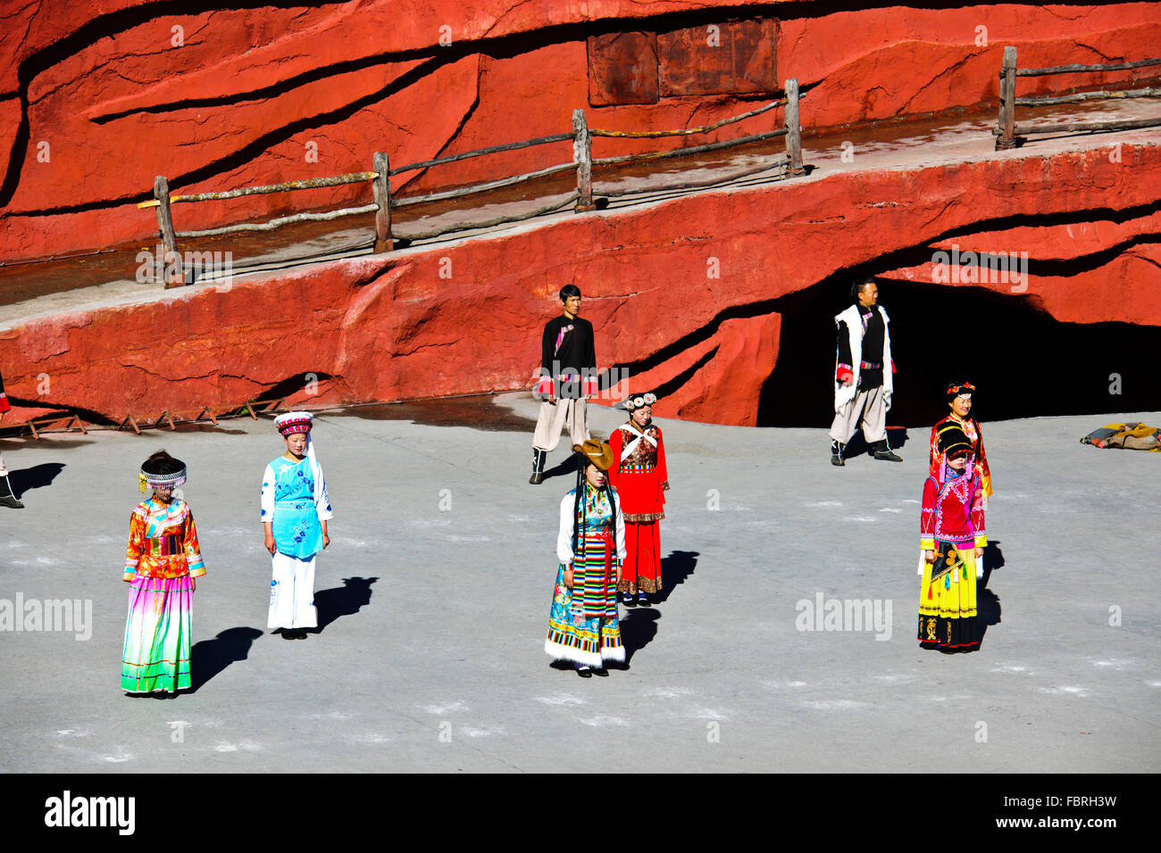 Jade Dragon Snow Mountain,Ethnicity show designed by Mr Li Jing Yenxung ...
