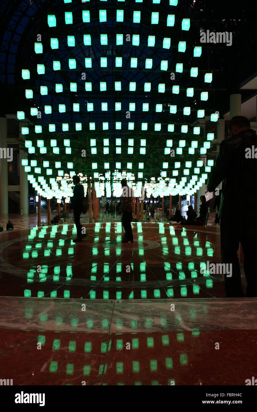 Luminaries - a spectacular lighting display at the Winter Garden ...