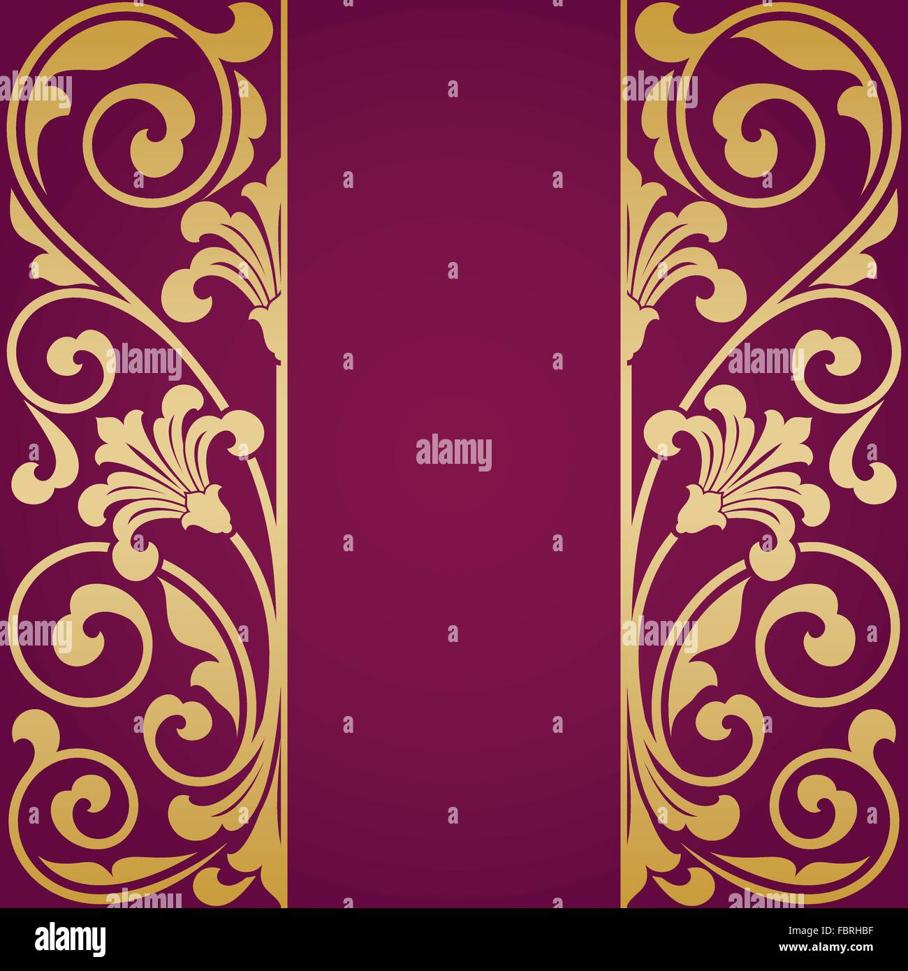 Floral pattern for invitation card Stock Vector Image & Art - Alamy