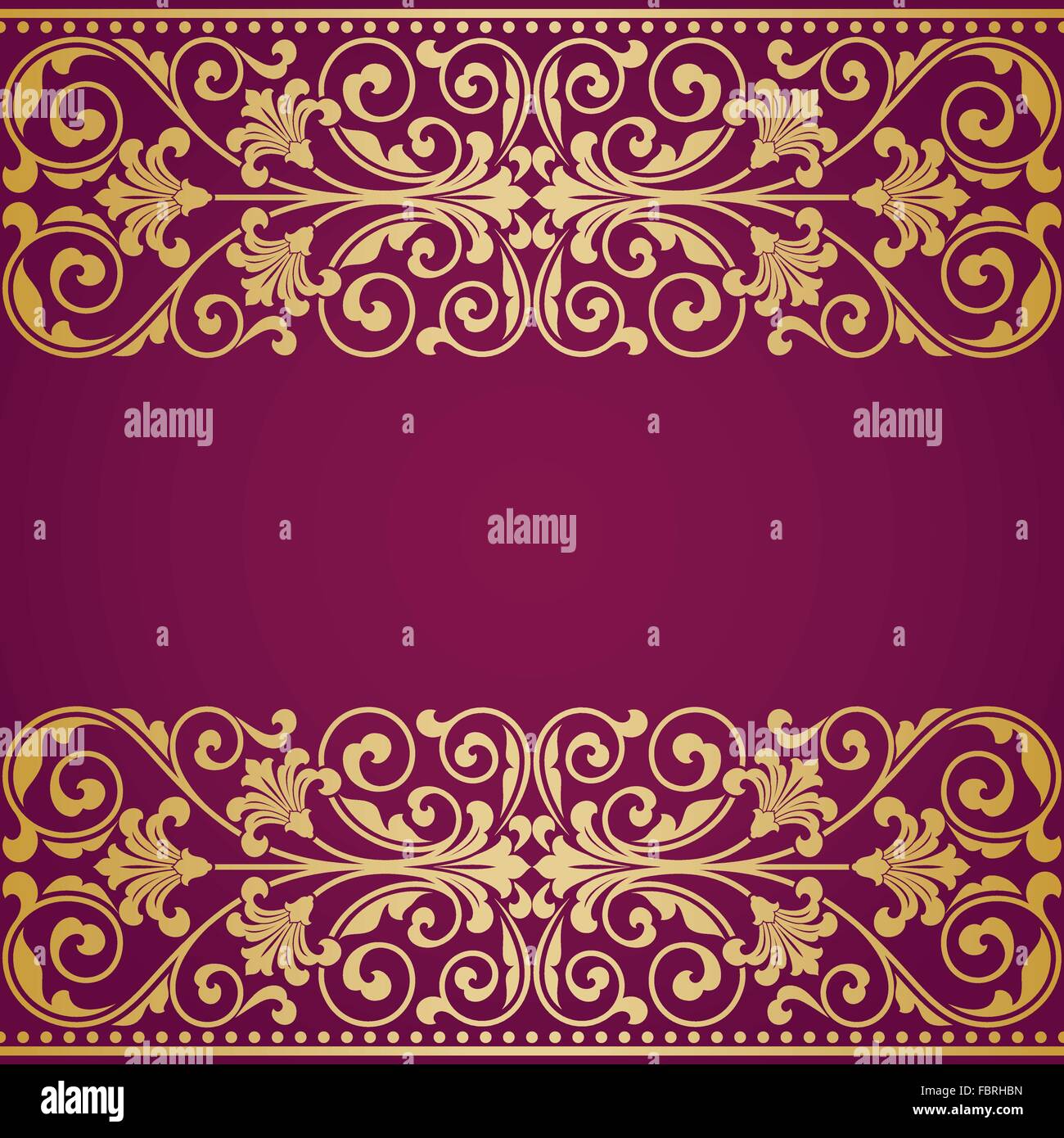 Floral pattern for invitation card Stock Vector Image & Art - Alamy