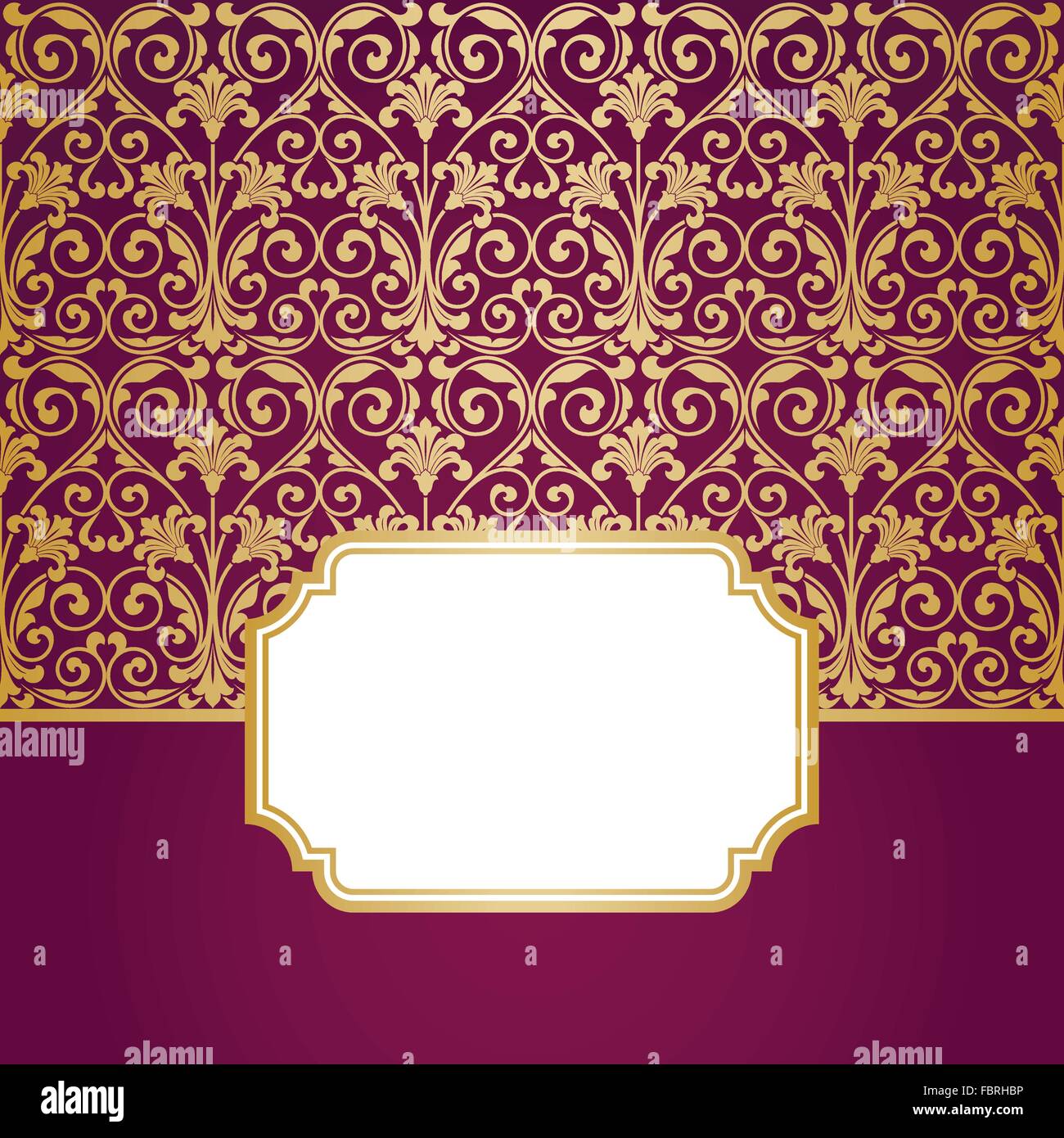 Floral pattern for invitation card Stock Vector Image & Art - Alamy