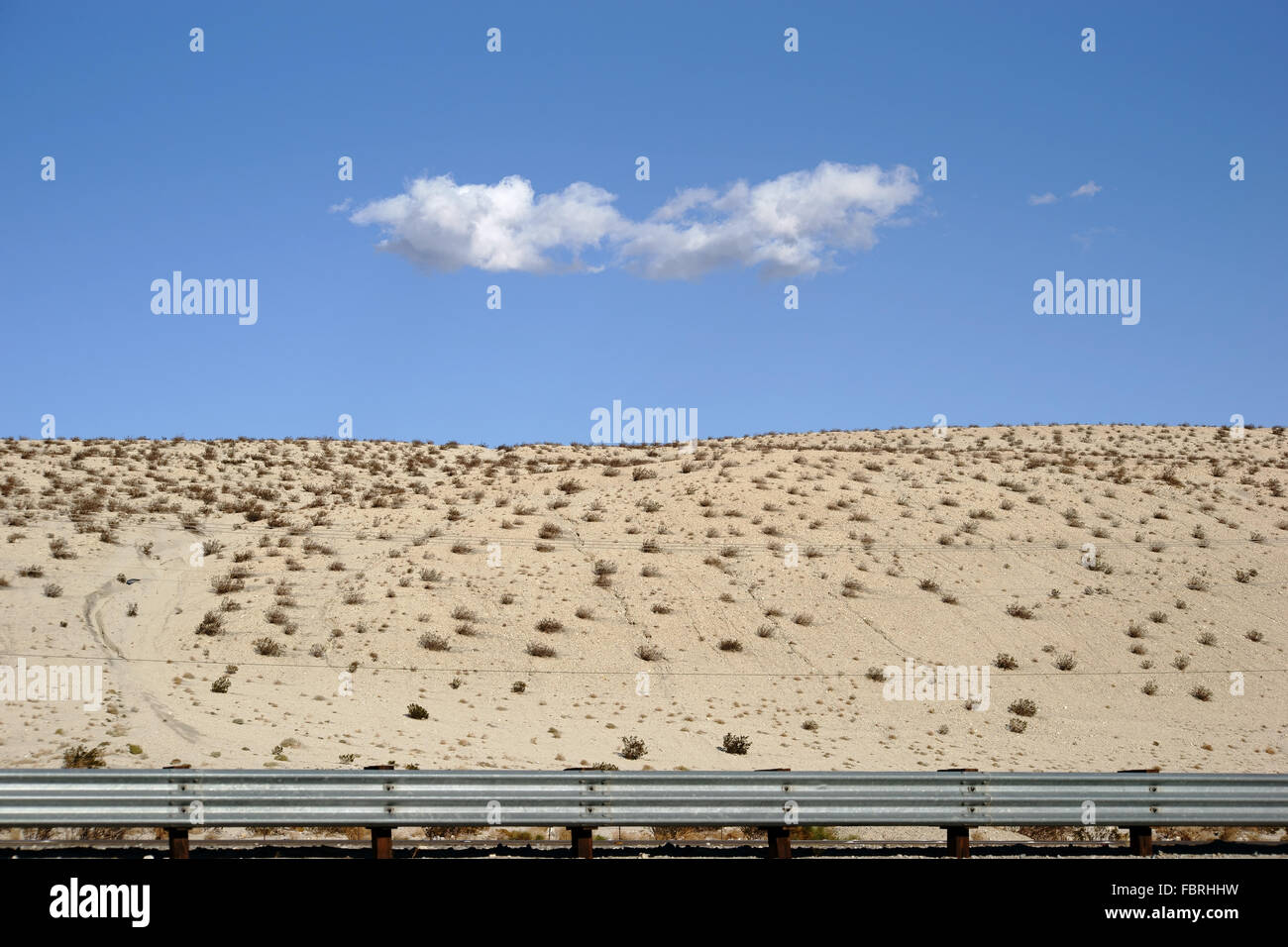A cloud over the desert Stock Photo - Alamy