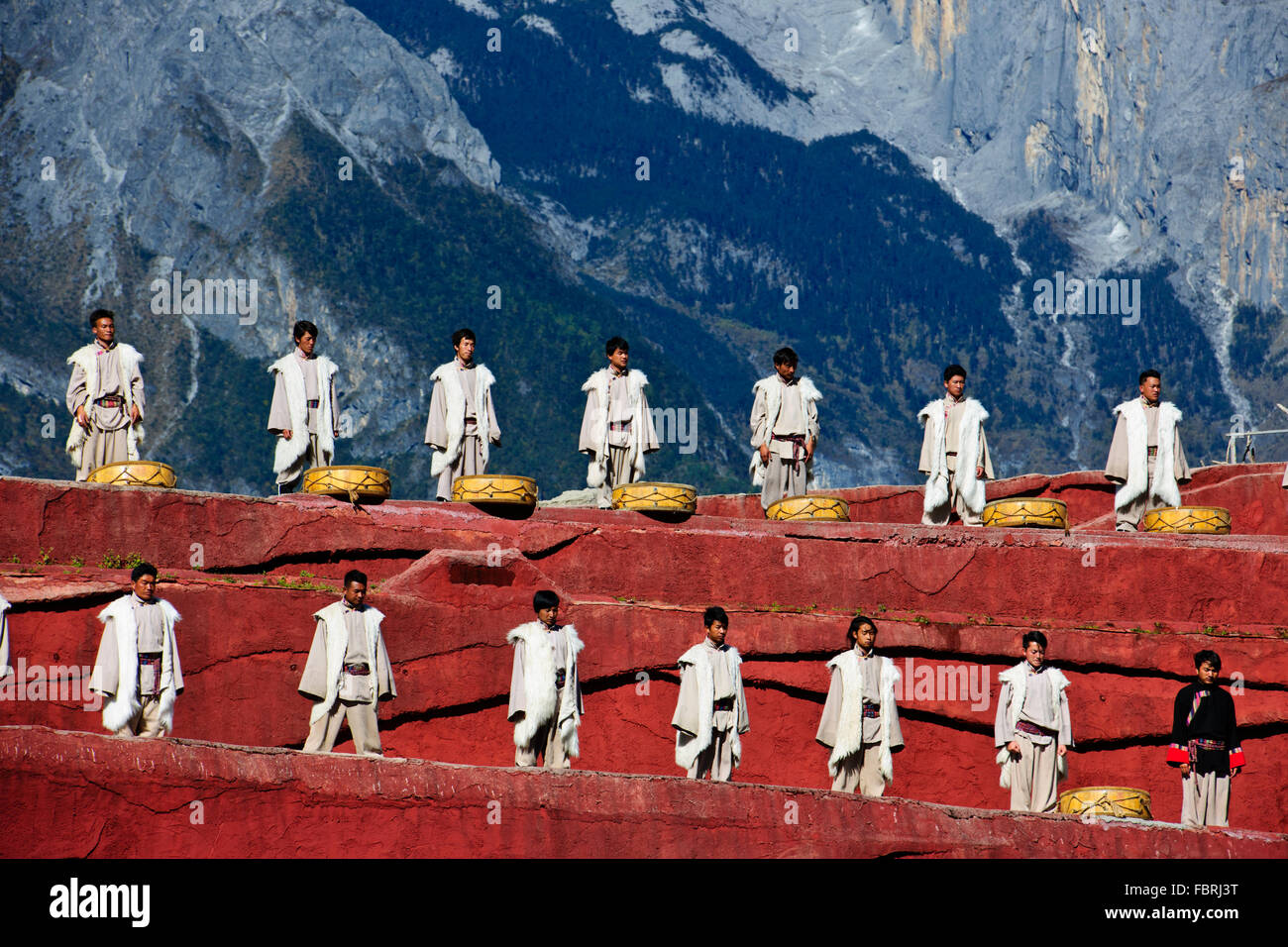 Jade Dragon Snow Mountain,Ethnicity show designed by Mr Li Jing Yenxung ...